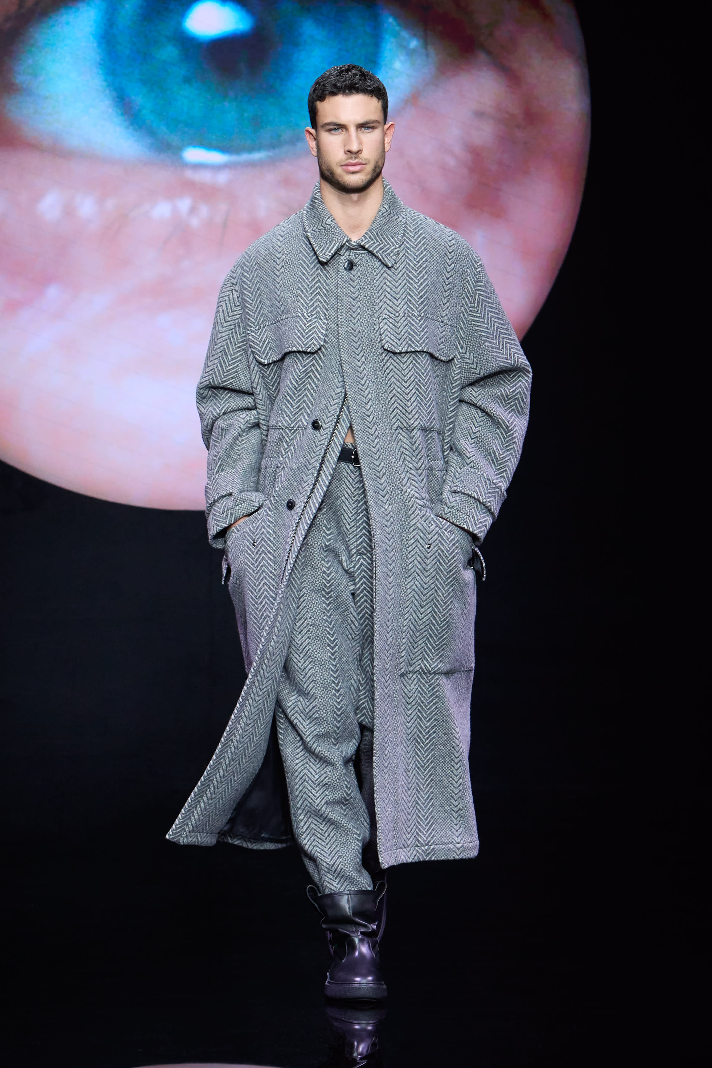 Autumn/Winter 2024-2025 Men’s Runway | Giorgio Armani