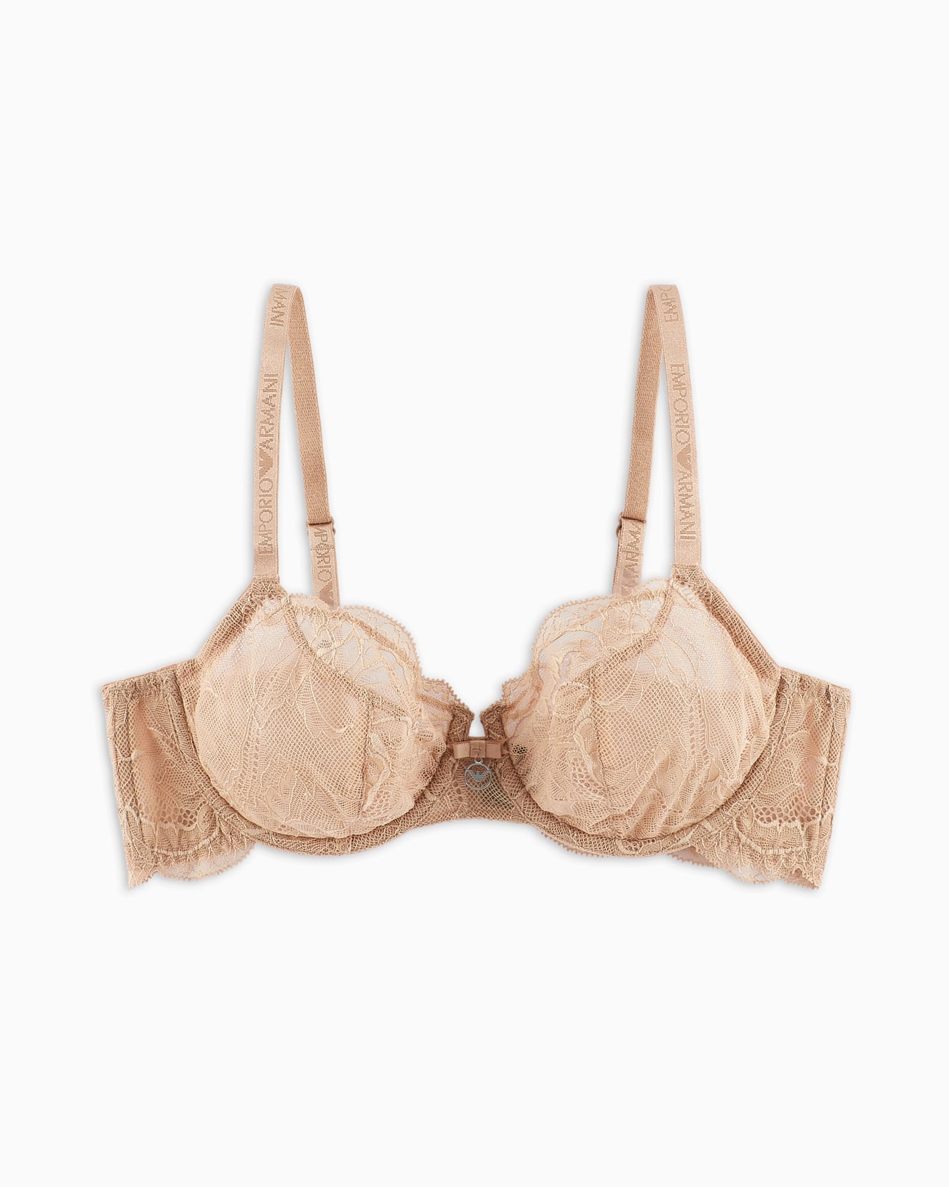 Virtual lace underwired bra | Emporio Armani
