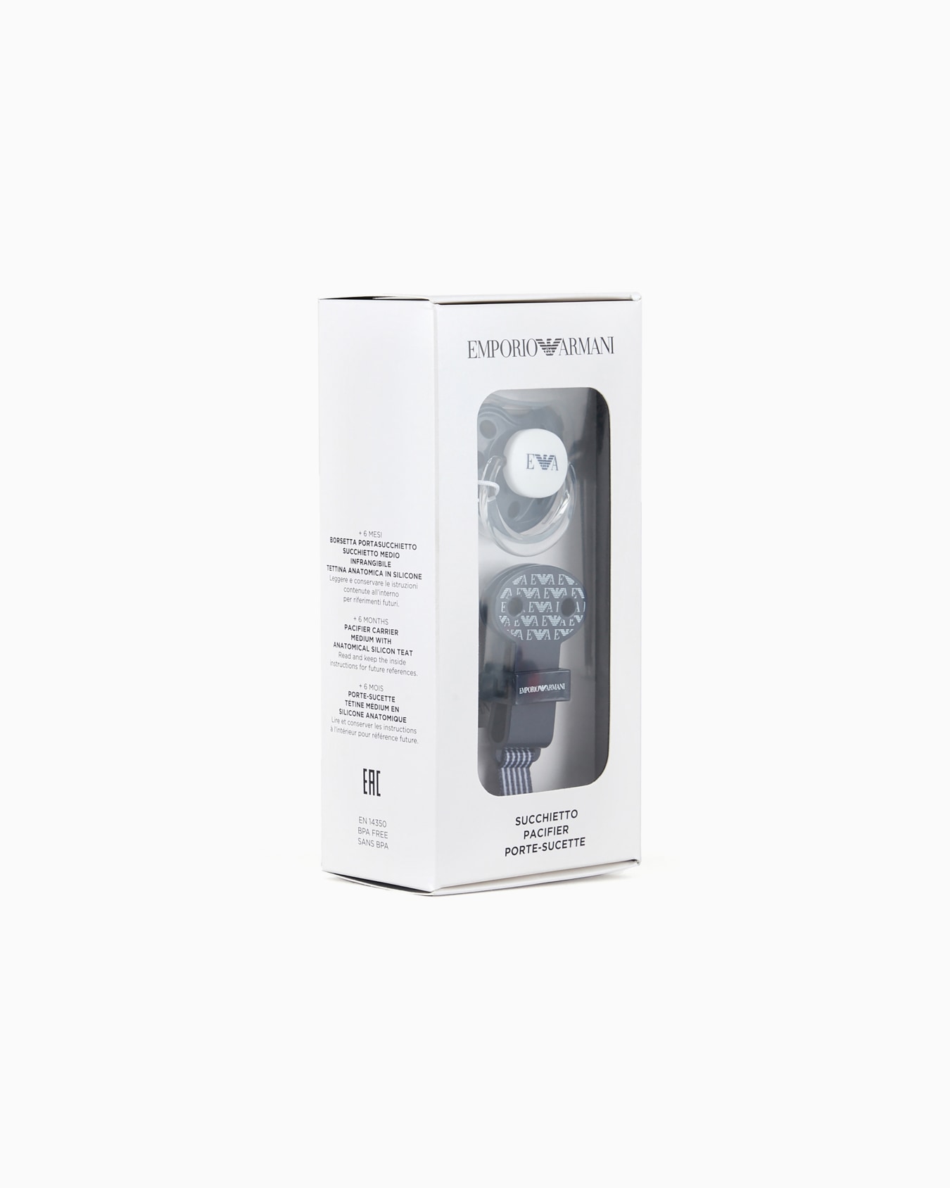 Armani pacifier store