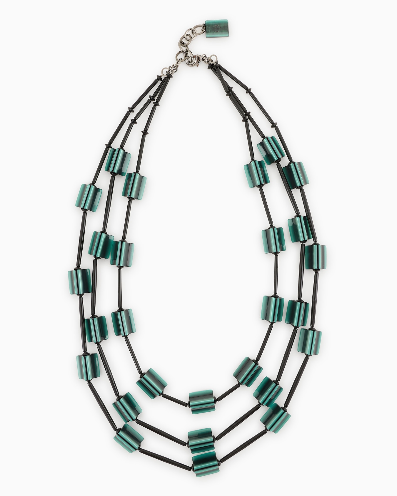 Multistrand necklace with resin components | Giorgio Armani