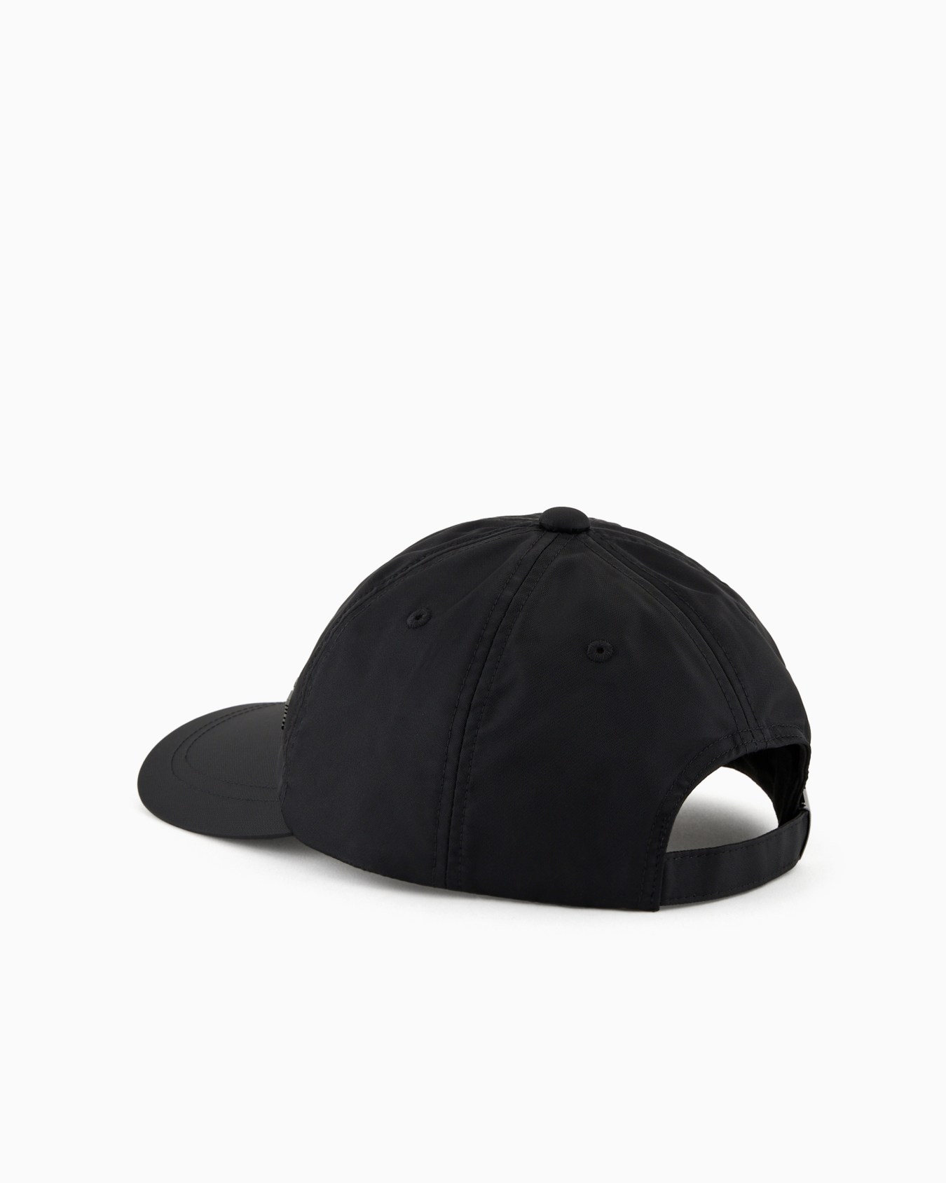 Nylon baseball cap with eagle plate | Emporio Armani