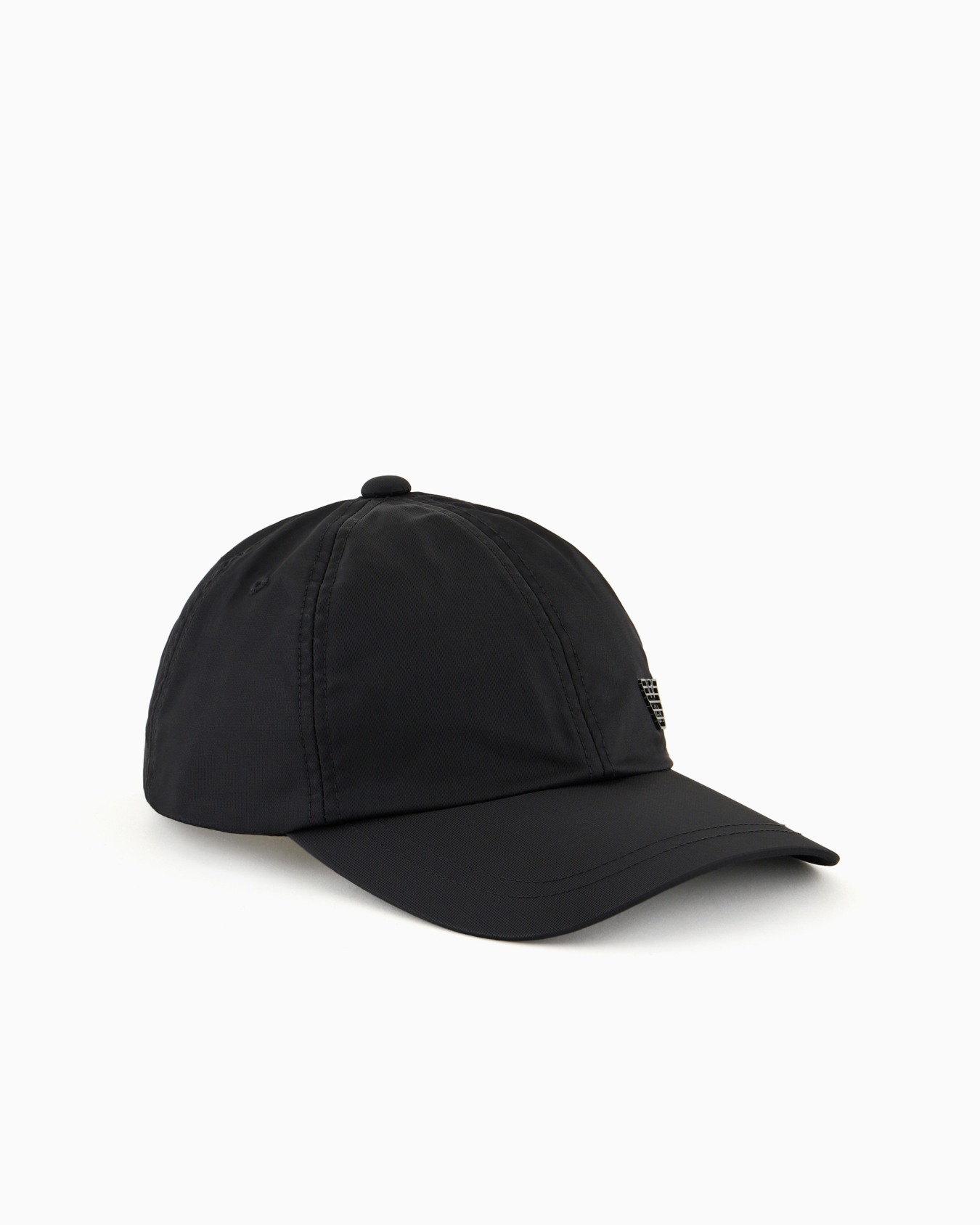 Nylon baseball cap with eagle plate | Emporio Armani