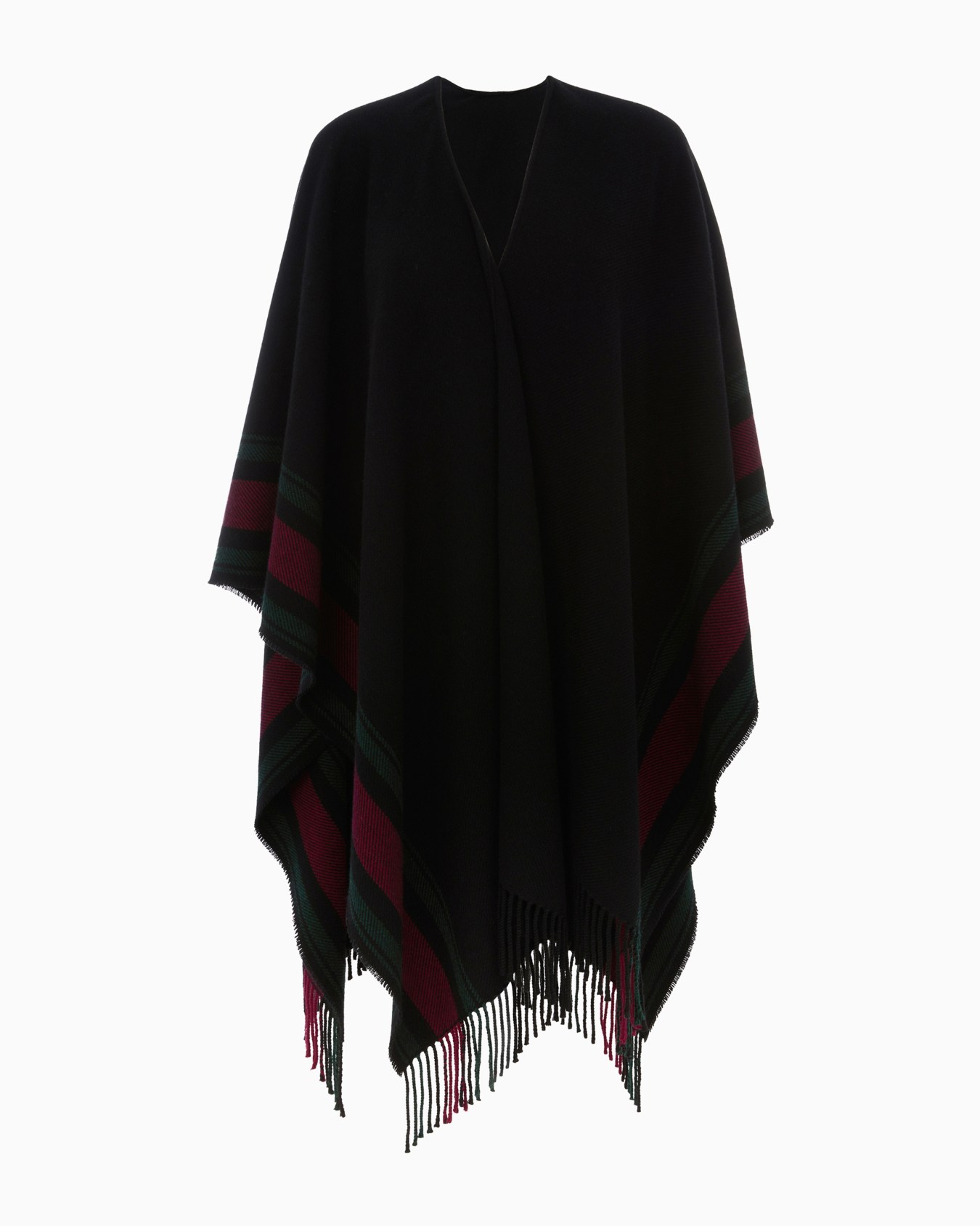 Capa de seda con estampado degradado | Giorgio Armani