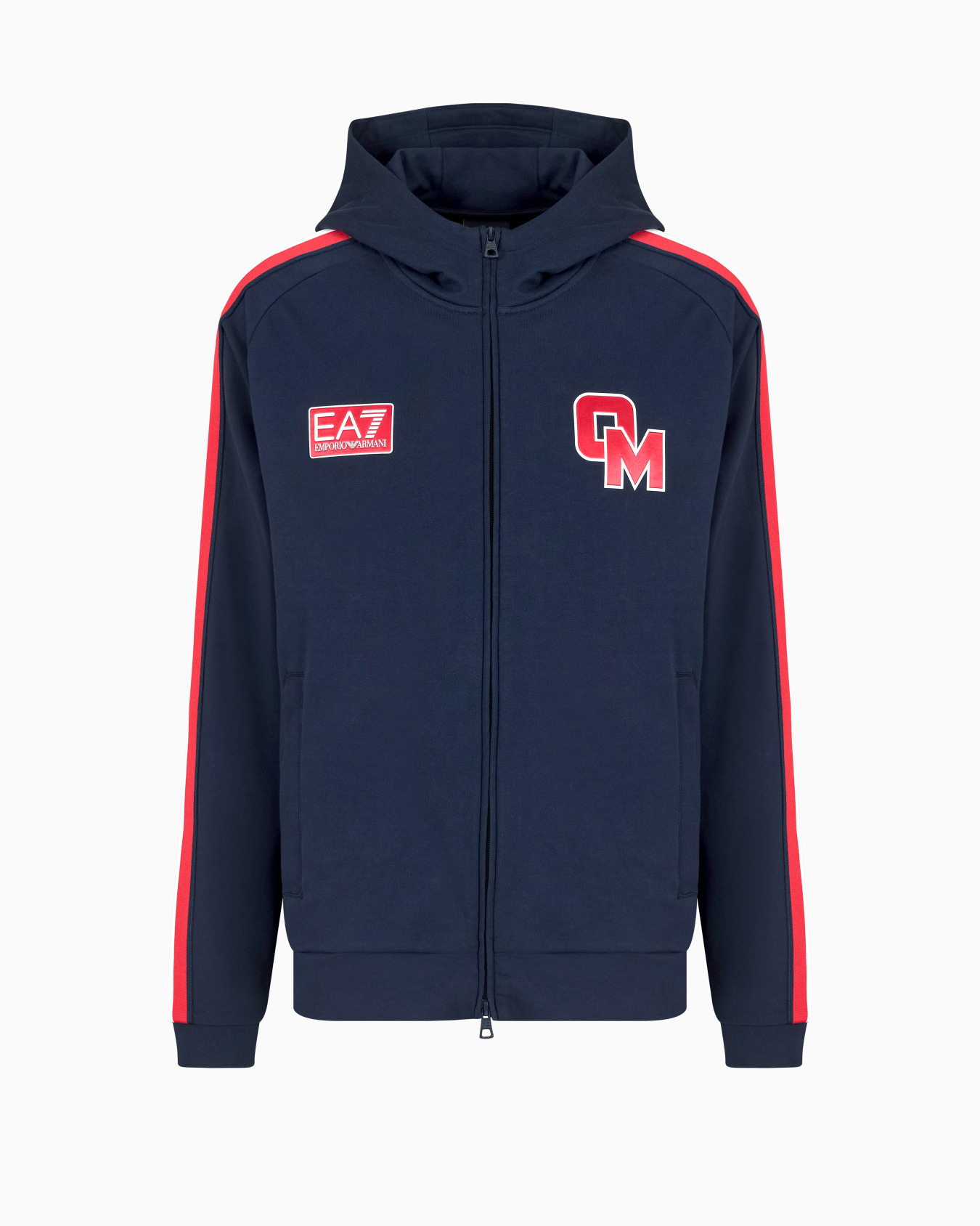 Olimpia Milano Cotton hooded sweatshirt | EA7
