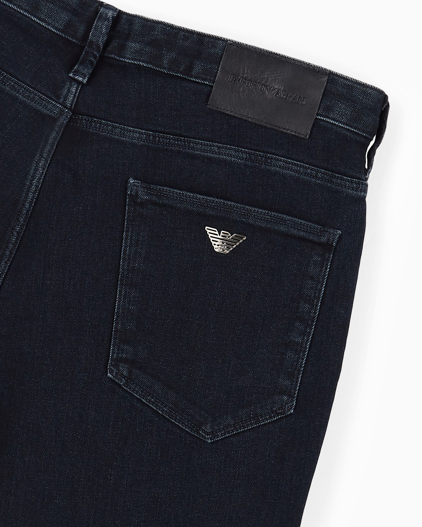 J06 Slim fit washed 10.5 oz comfort denim jeans Emporio Armani