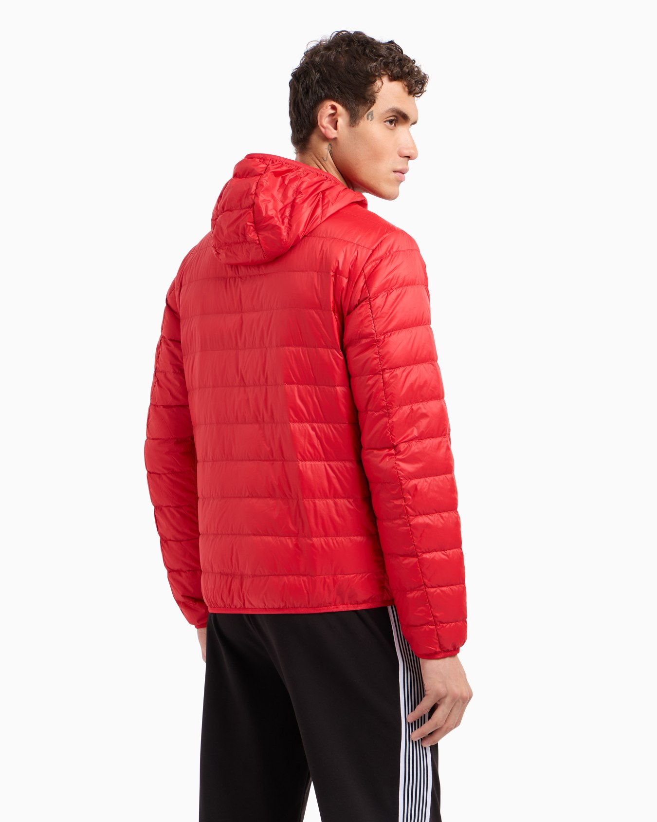 Core Identity packable down jacket with hood | EA7
