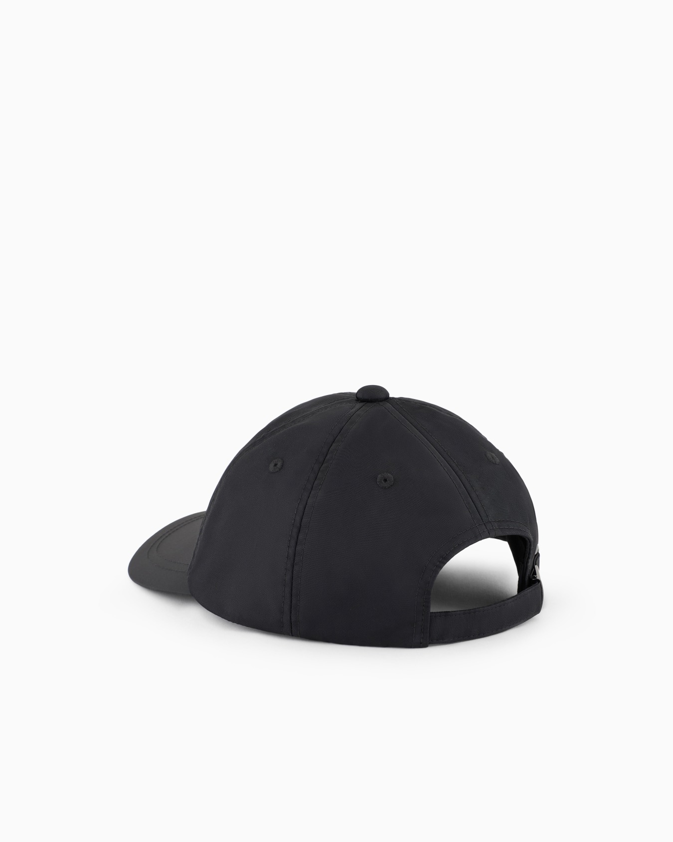 Nylon baseball cap with eagle plate | Emporio Armani