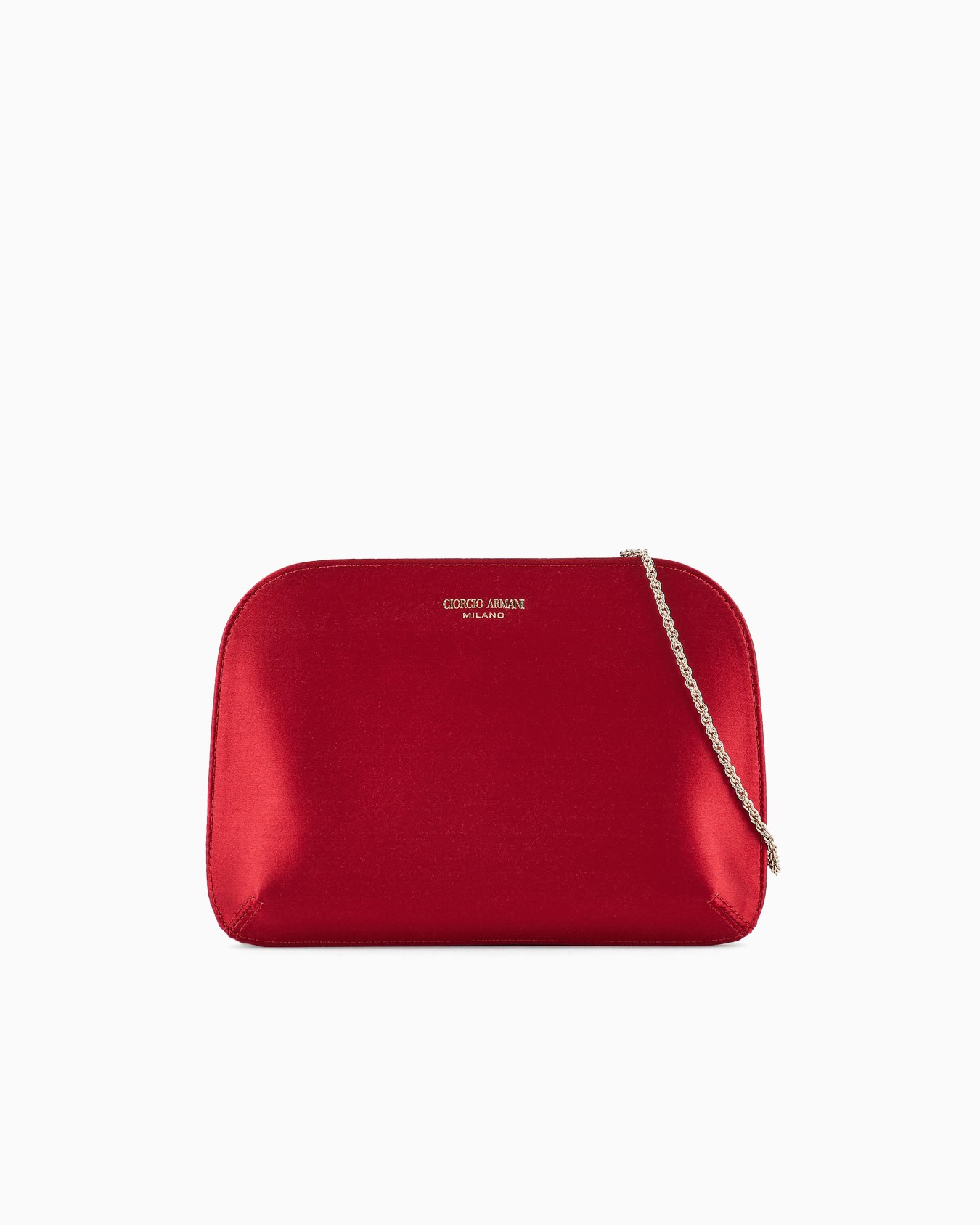 Satin La Prima clutch bag Giorgio Armani