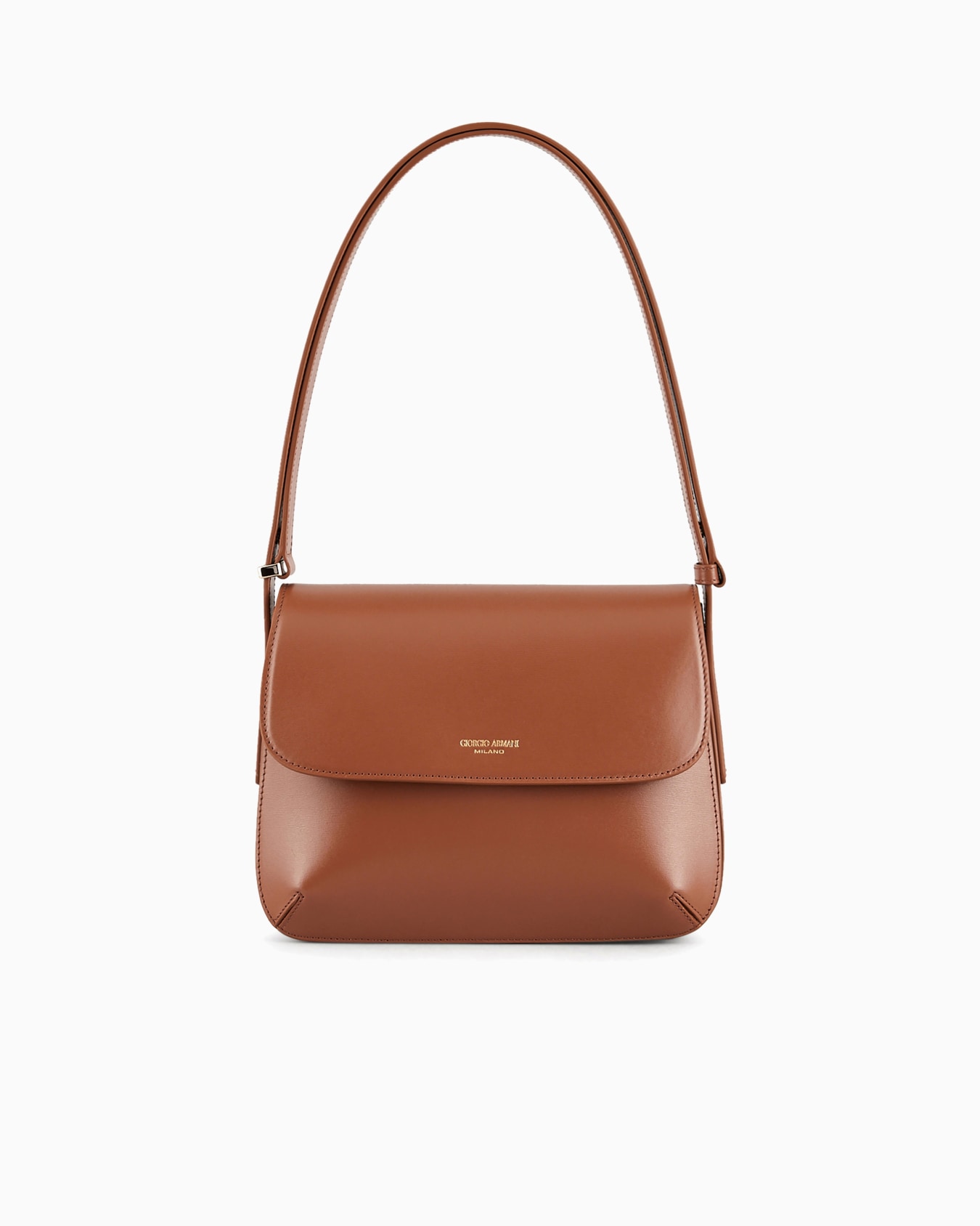 Large palmellato leather La Prima bag Giorgio Armani