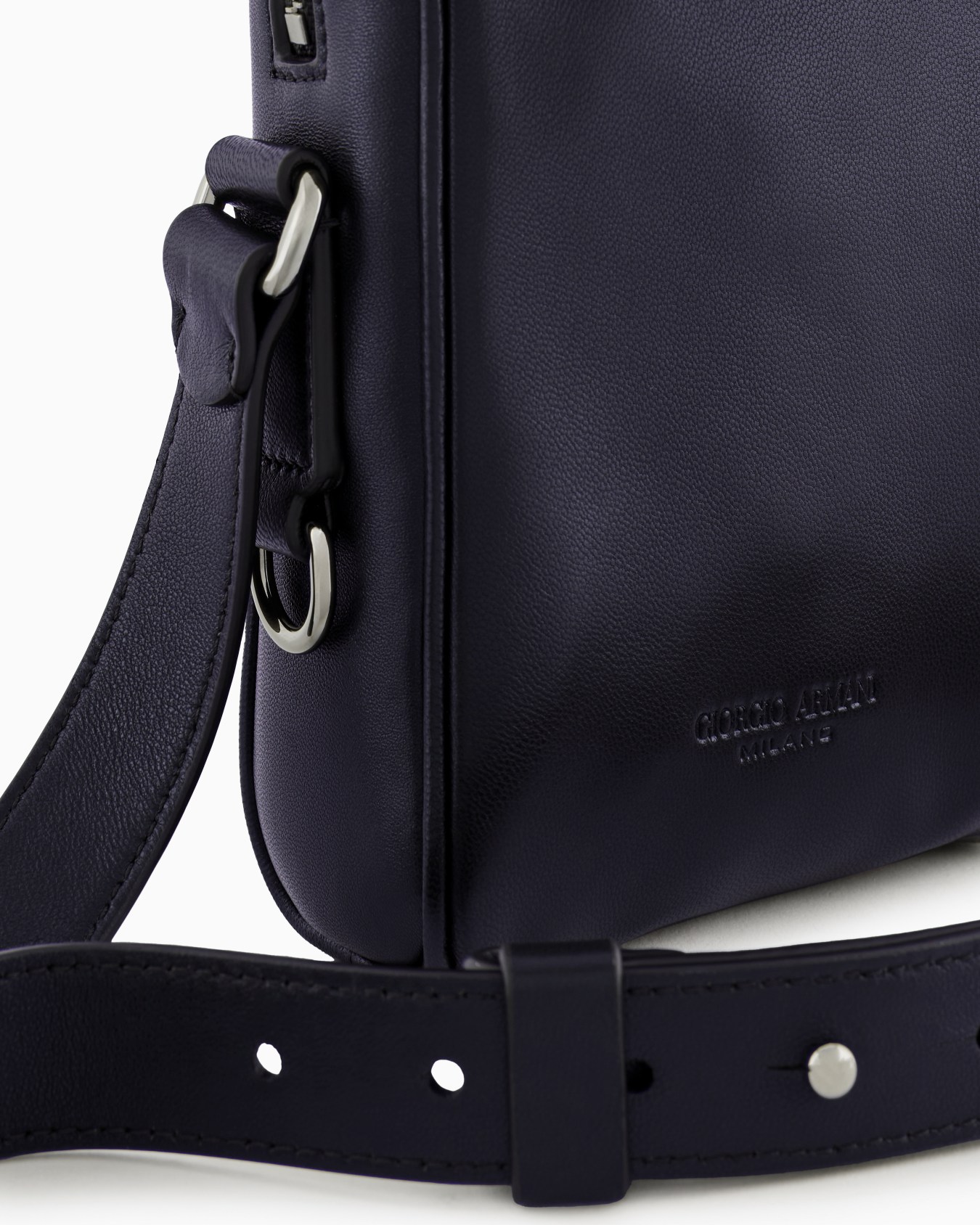 Nappa-leather smartphone case | Giorgio Armani