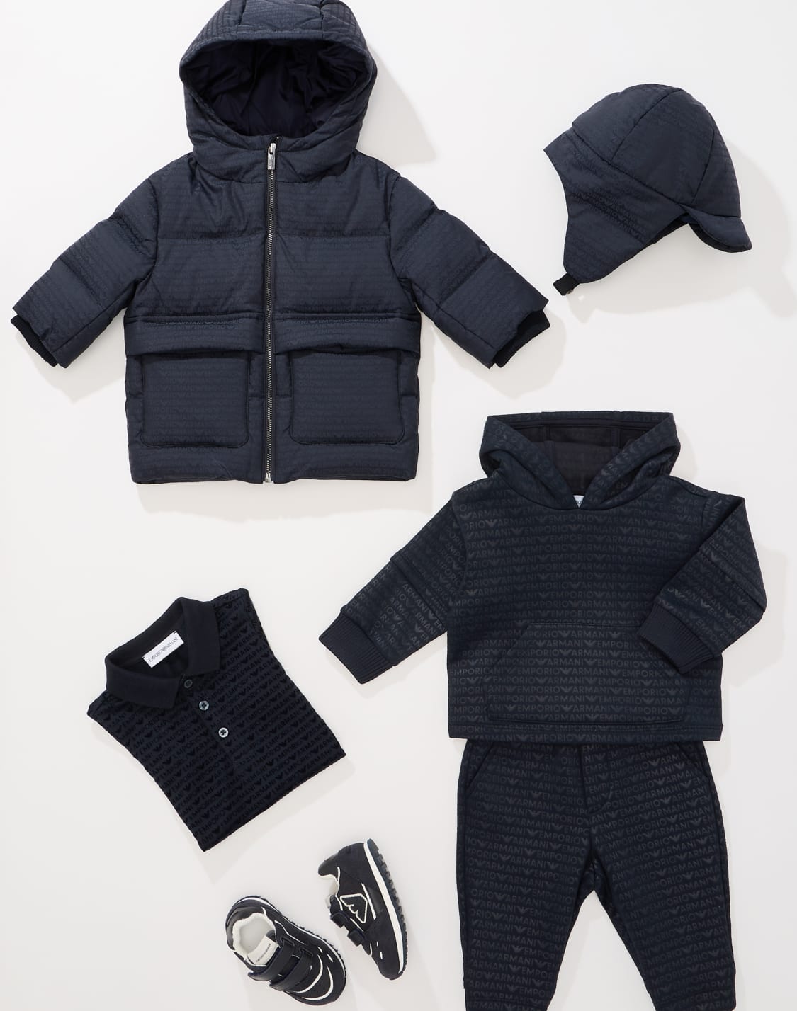 Emporio Armani Kids Baby Girl 0 36 Months Clothing Jackets and Outerwear Emporio Armani