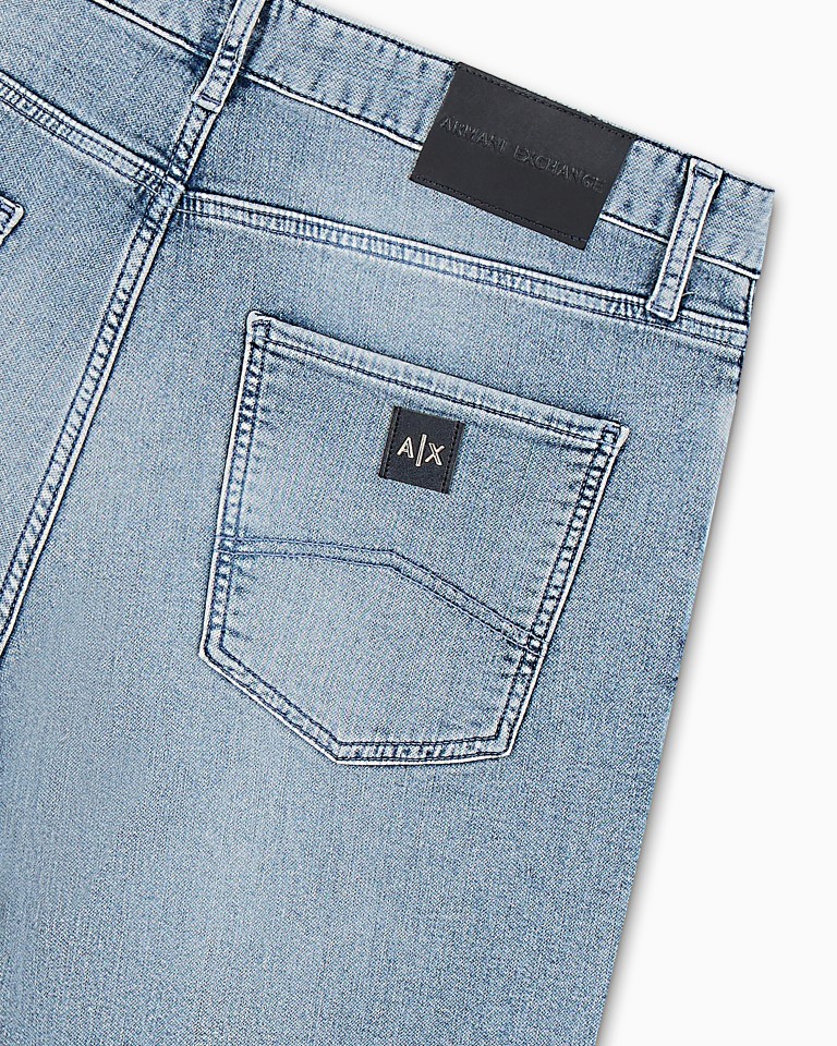 J13 slim fit jeans in ASV indigo denim | Armani Exchange
