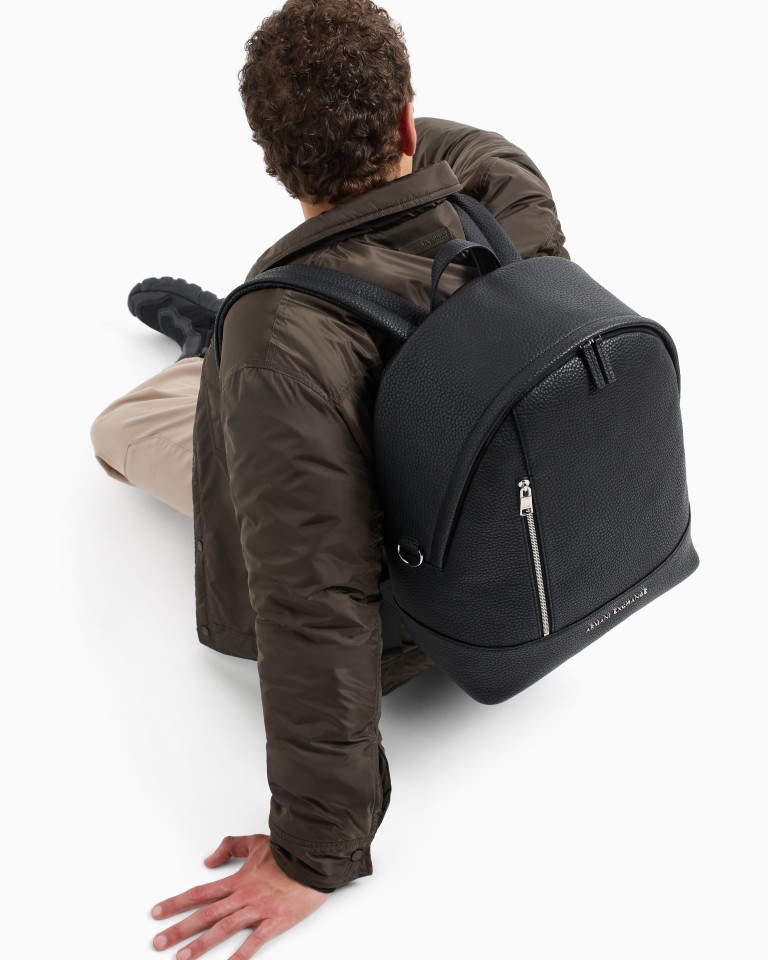 Coated fabric backpack | Armani Exchange