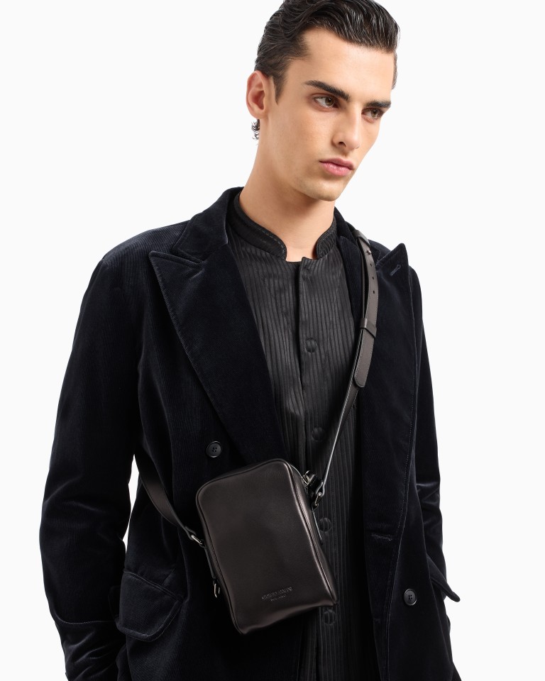 Nappa-leather smartphone case | Giorgio Armani