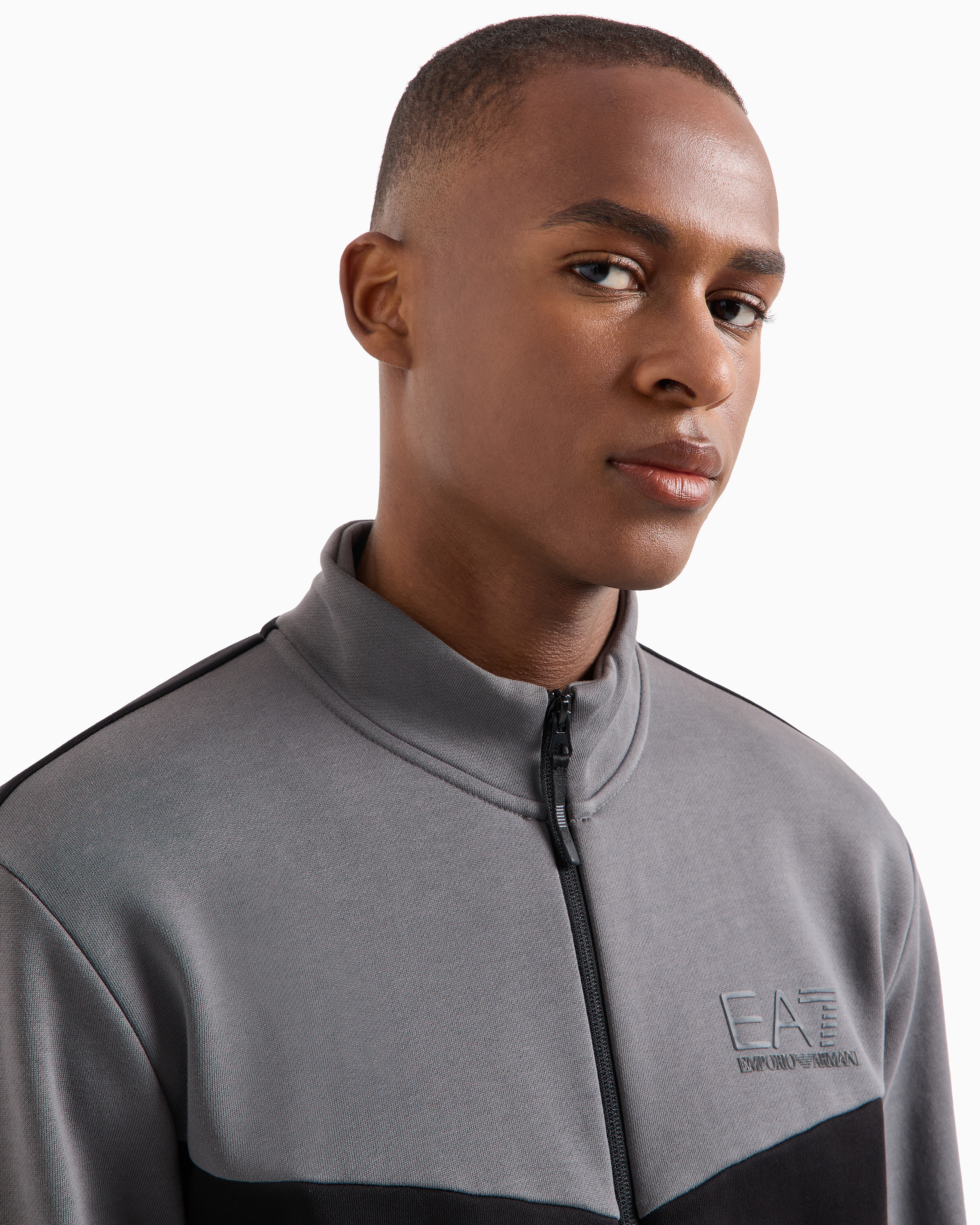 Survetement en coton melange Athletic Colour Block EA7