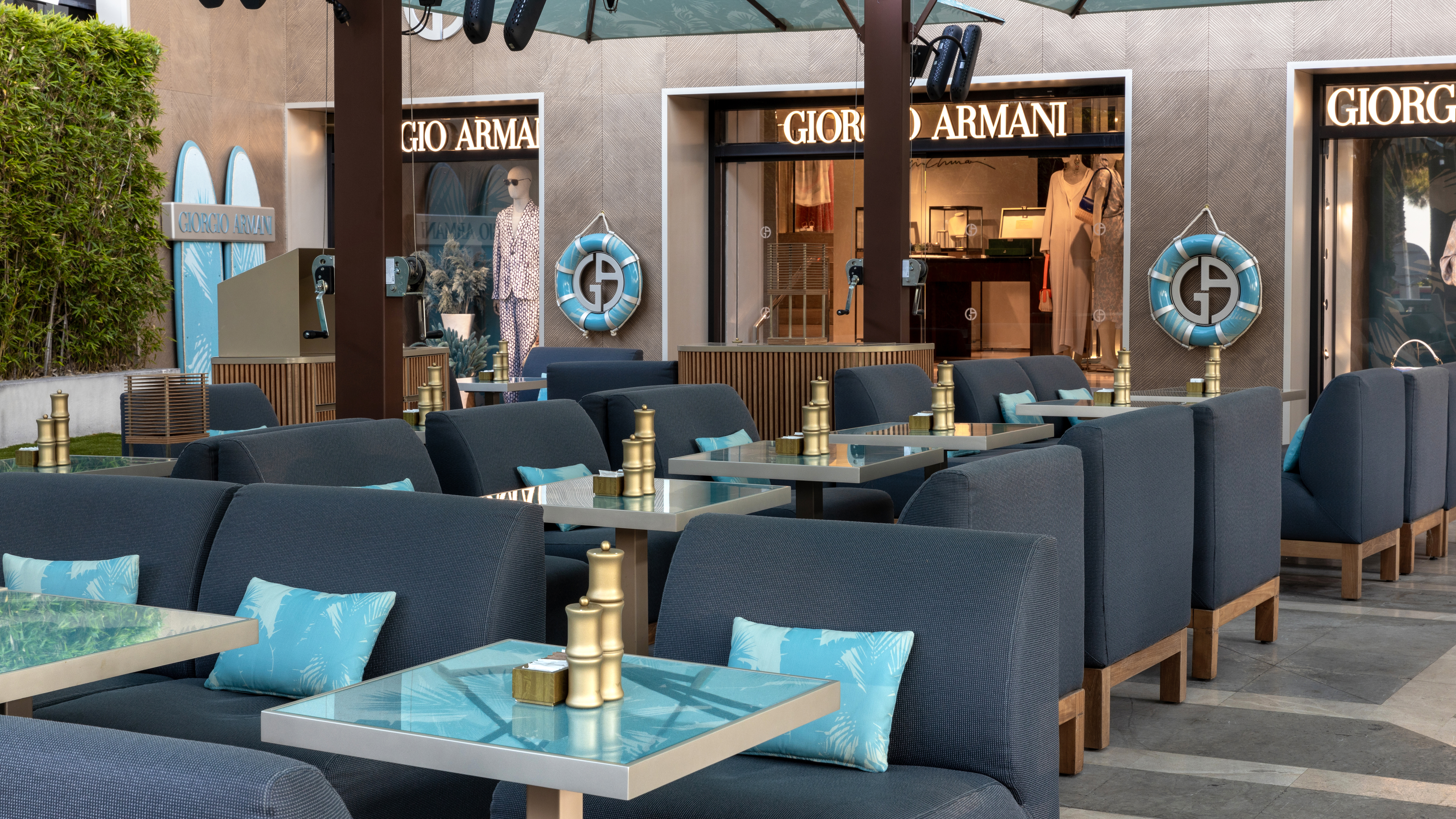 Armani cafe store