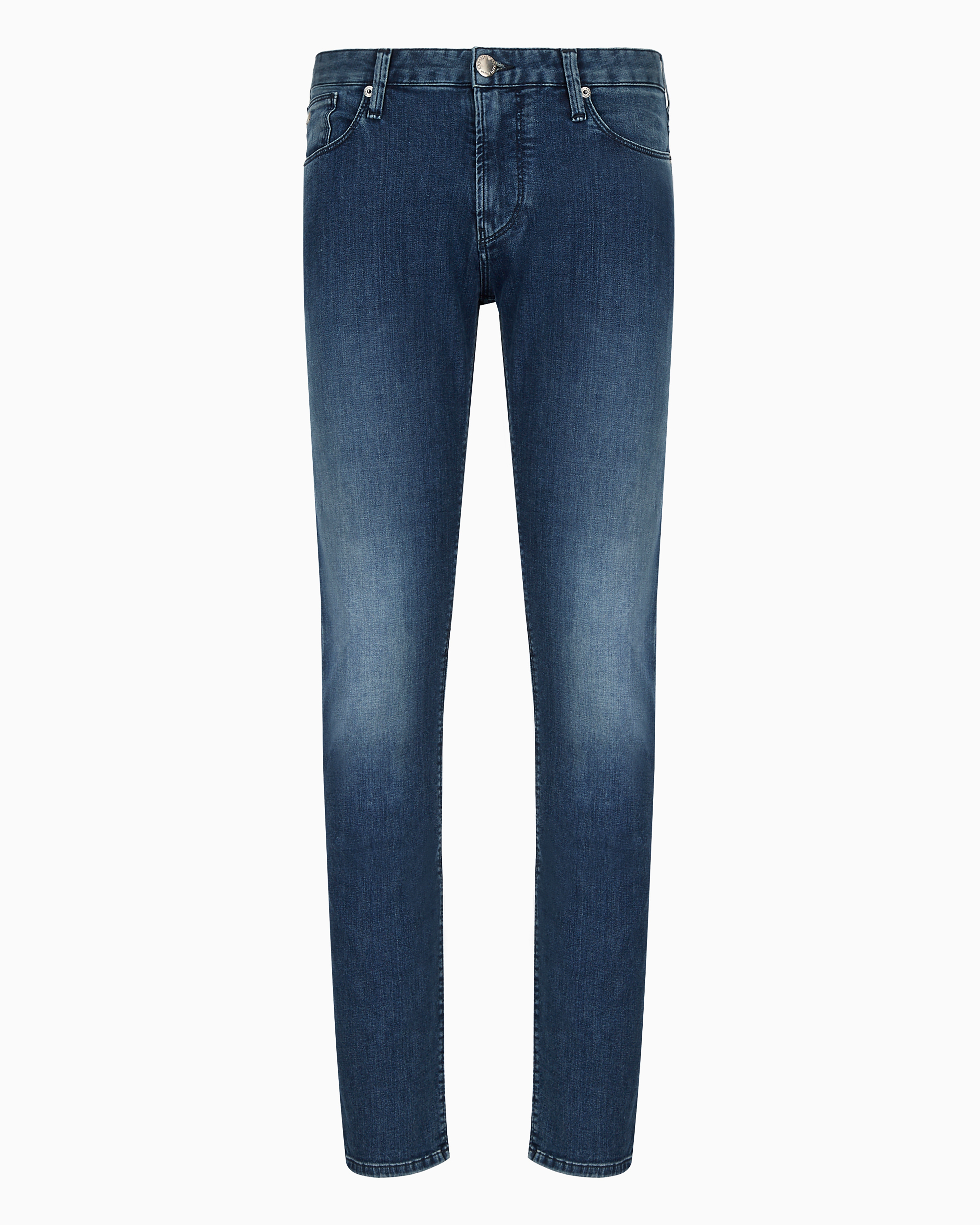 Jean J06 coupe slim en serge de denim confortable 320 g m2 Emporio Armani