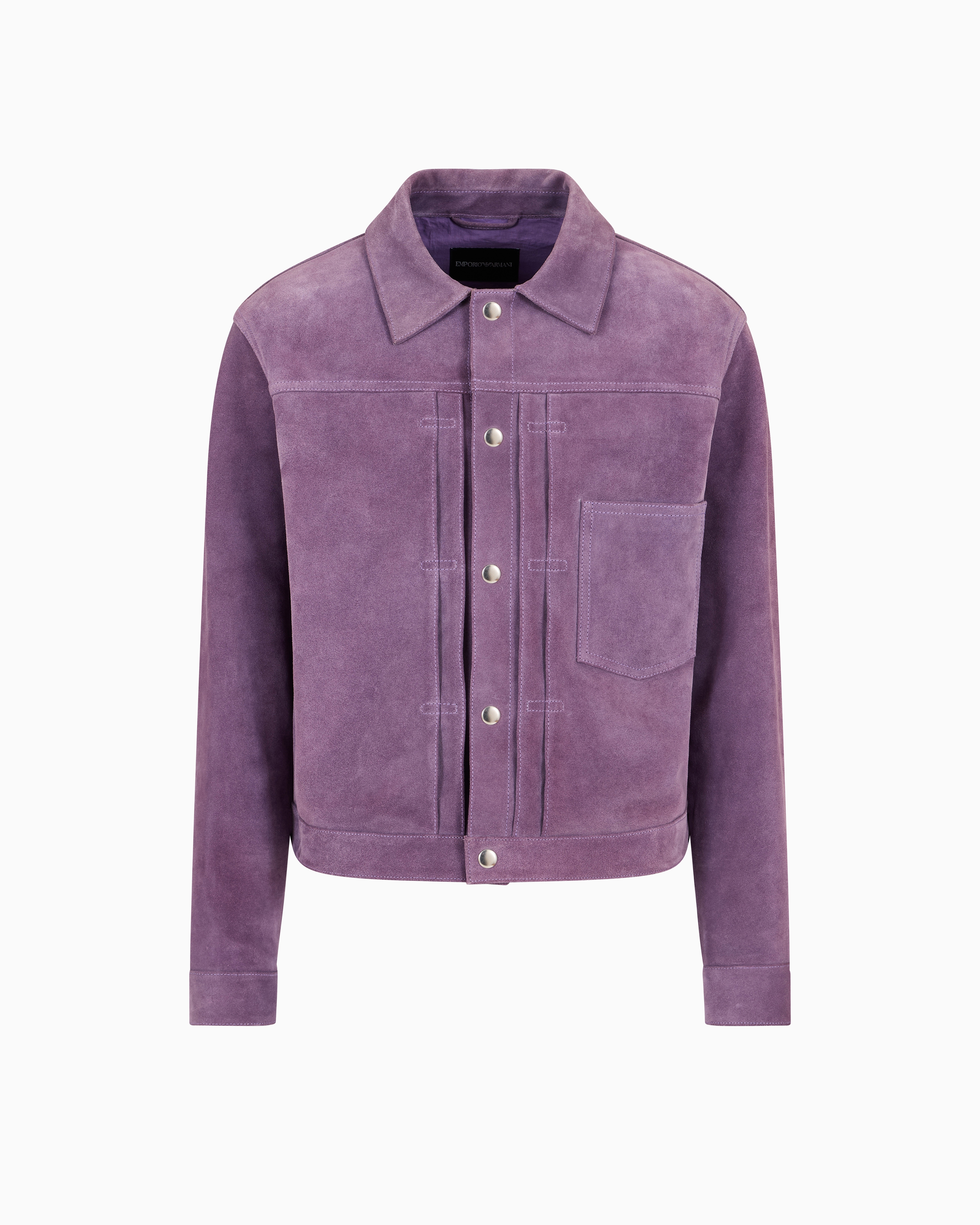 Emporio armani suede jacket store